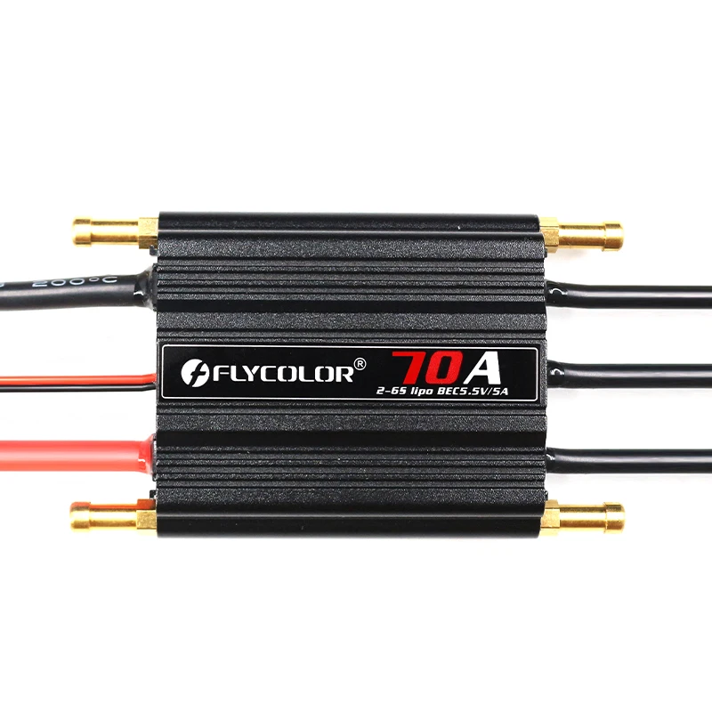 Flycolor 70a Speed Controller Brushless Esc Support 2-6s Bec 5.5v/5a ...