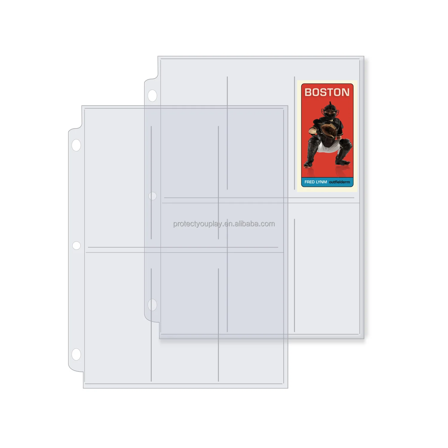6 Pocket Tall / Widevision Trading Card Pages - Buy 6 Pocket Tall Card ...