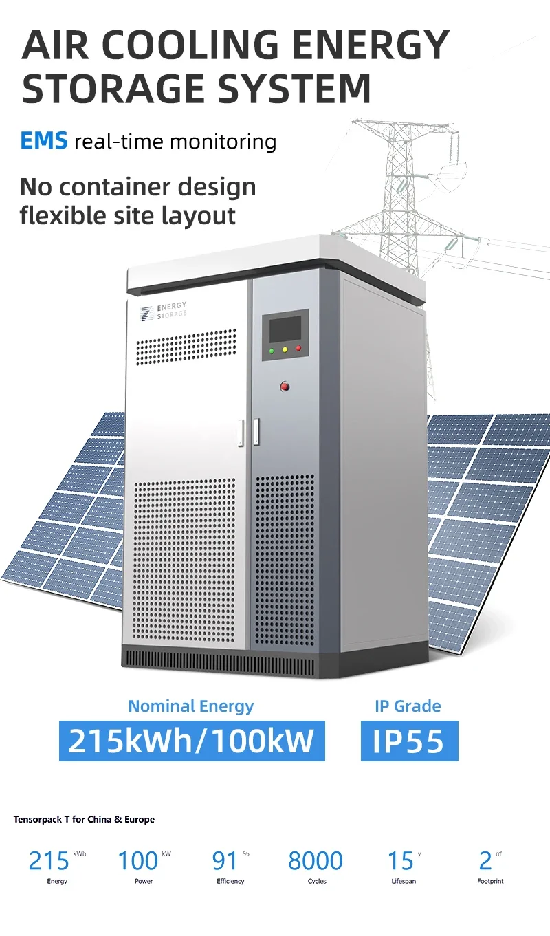 Bess Solar Battery Energy Storage System 215kwh Battery Storage