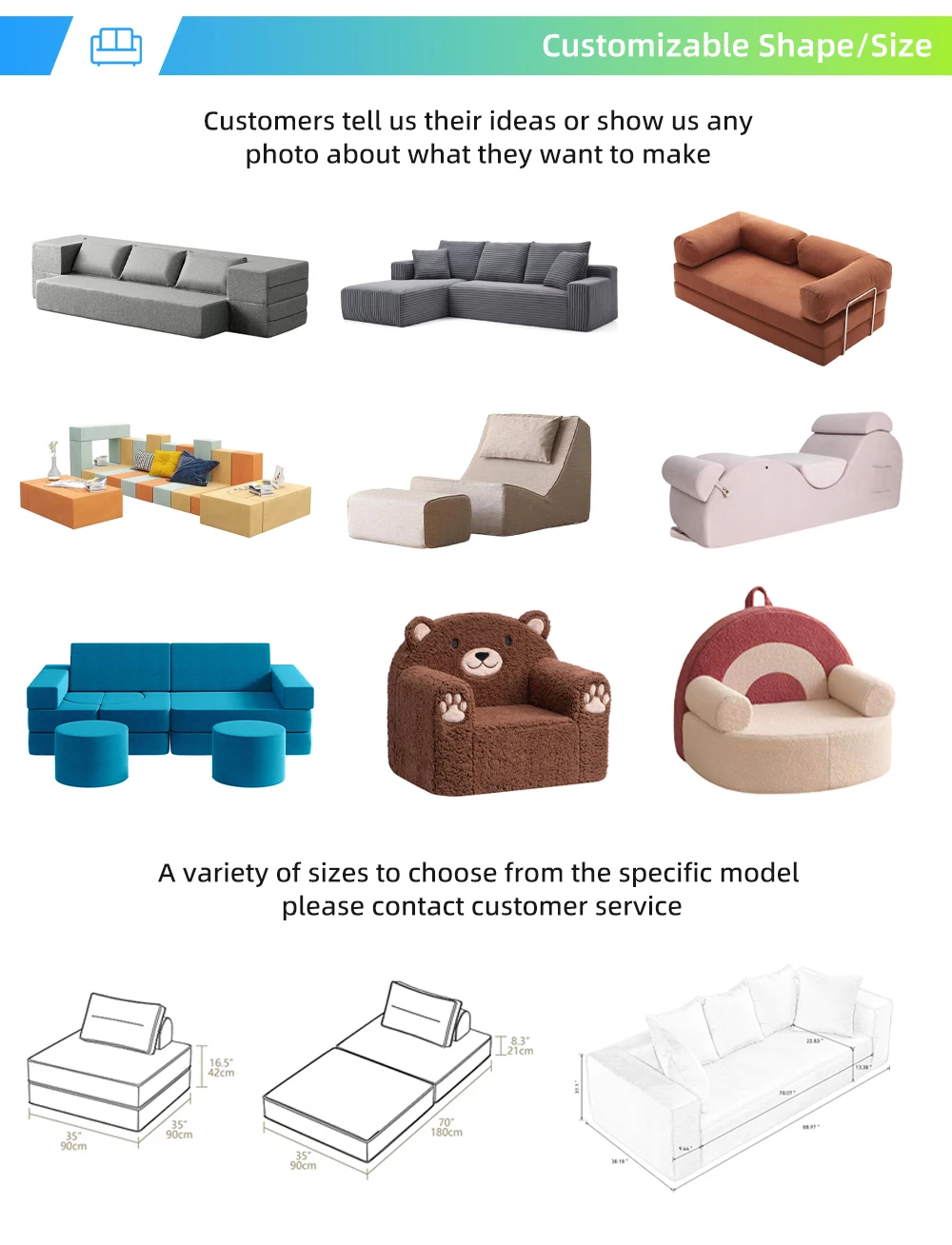 Custom Foam for Sofa Bed and Church Pews - Durable & Comfortable