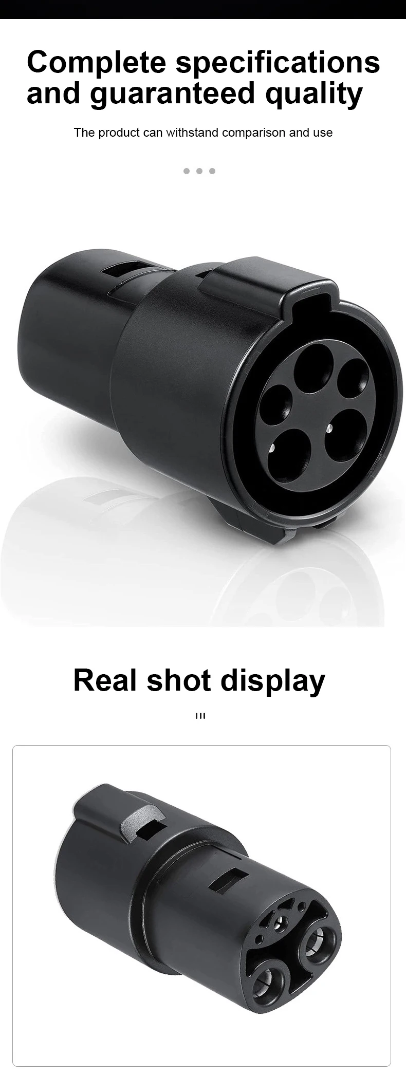 Hotsell American Standard J1772 To Tesla 250v Ac 80a Charging Adapter ...