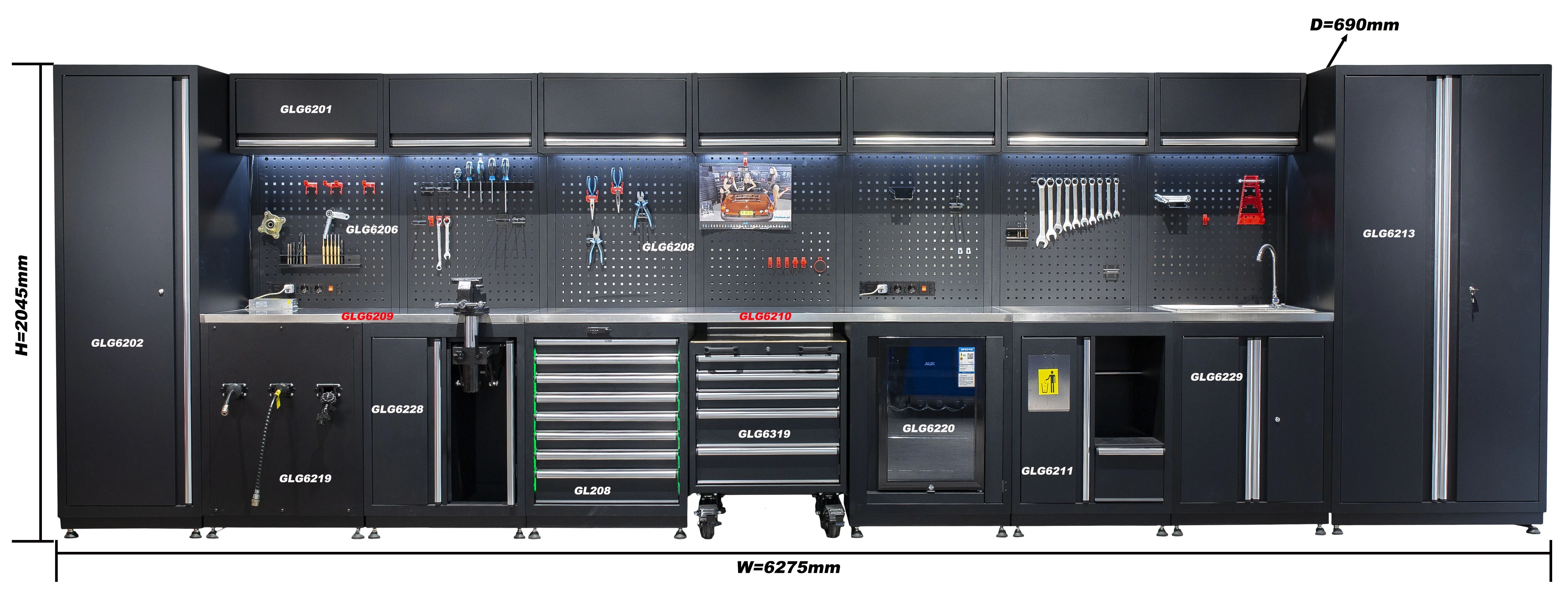 Heavy Duty Garage Tool Cabinets - Durable & Versatile