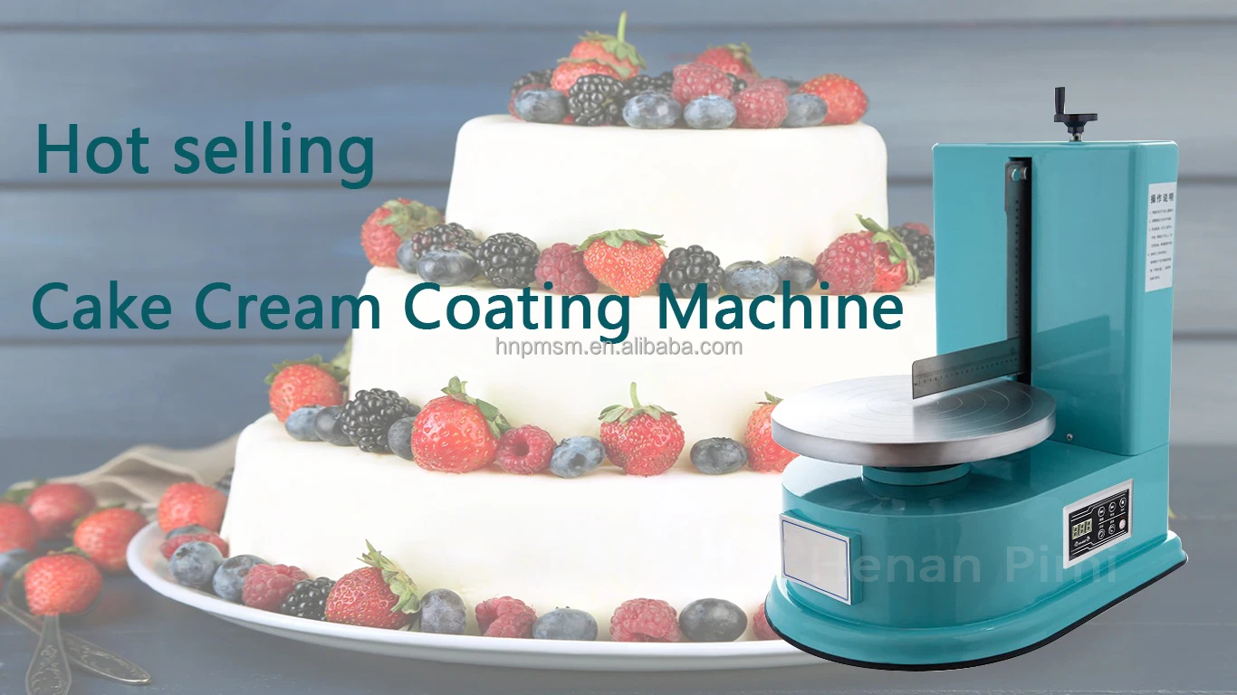High Efficient Pastry Rotating Icing Smoother Machine