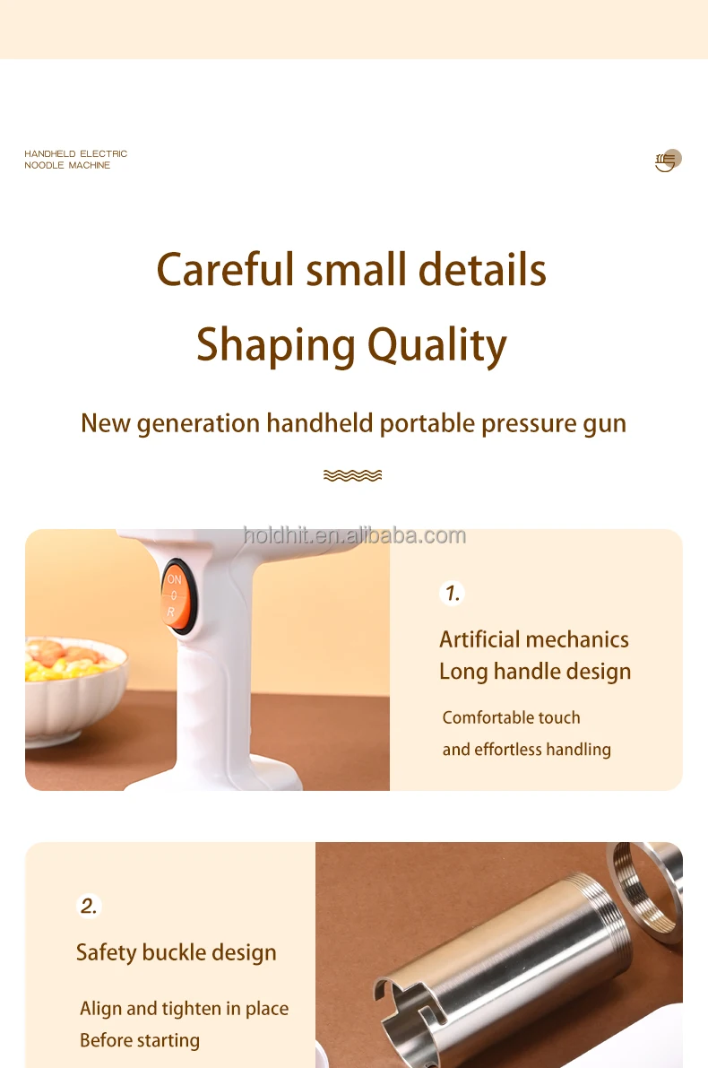 Fully Automatic Electric Home Pasta Machine Noodle Pasta Maker Making ...