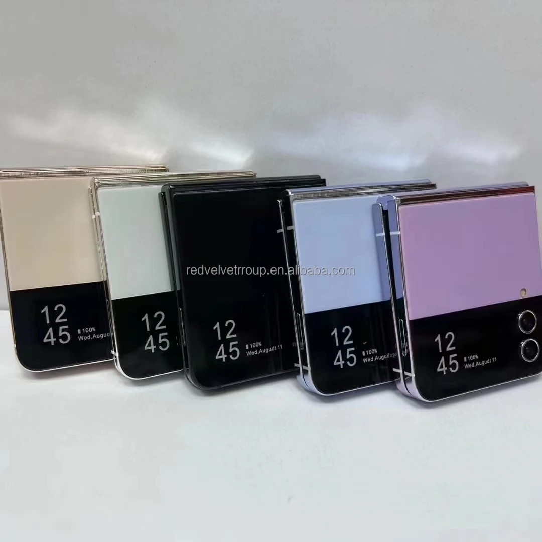 Black Screen Dummy Phone Decor Dummy For Samsung Galaxy Flip 4 Mockups ...