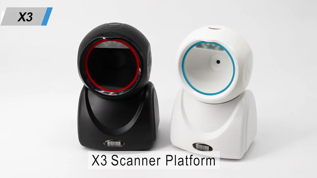 Desktop Barcode Scanner Usb Wired 1d 2d Qr Code Barcode Scanner Cmos ...