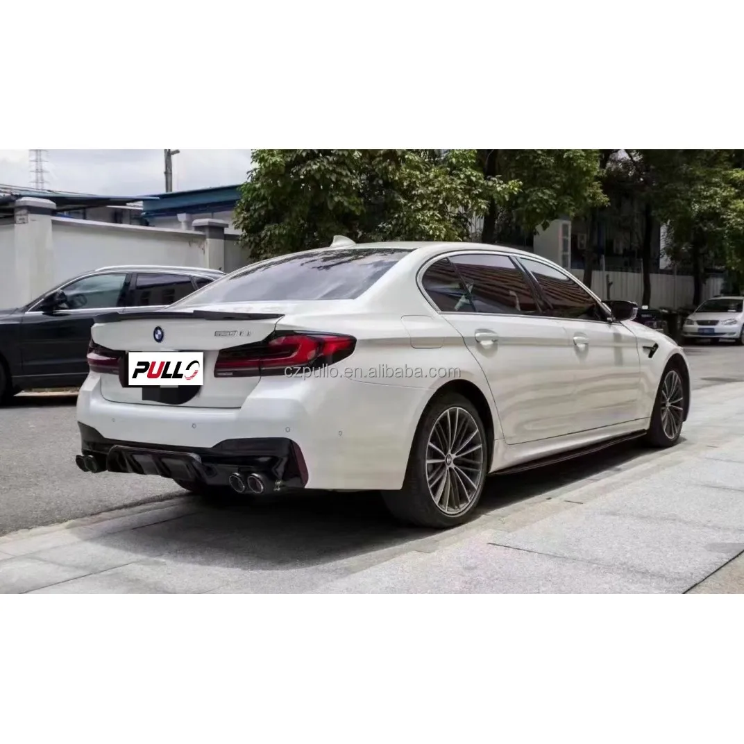 Front Rear Bumper Assembly With Grille Side Skirt For Bmw 5 Series G30 ...