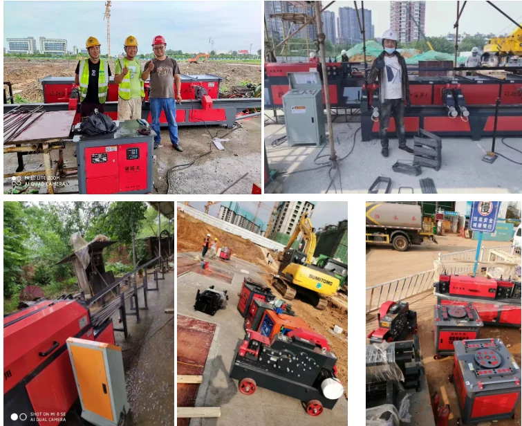 Rebar Thread Roller - Efficient Reinforcing Steel Bar Machine