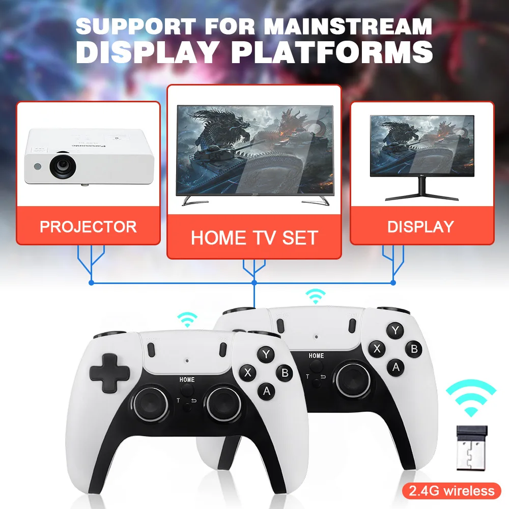 GD10 Pro Retro Game Console - Enjoy 2.4G Wireless Control