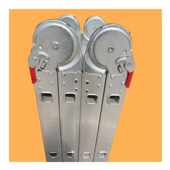 Foldable Big Hinge Aluminum Multipurpose Folding Ladder With Work ...