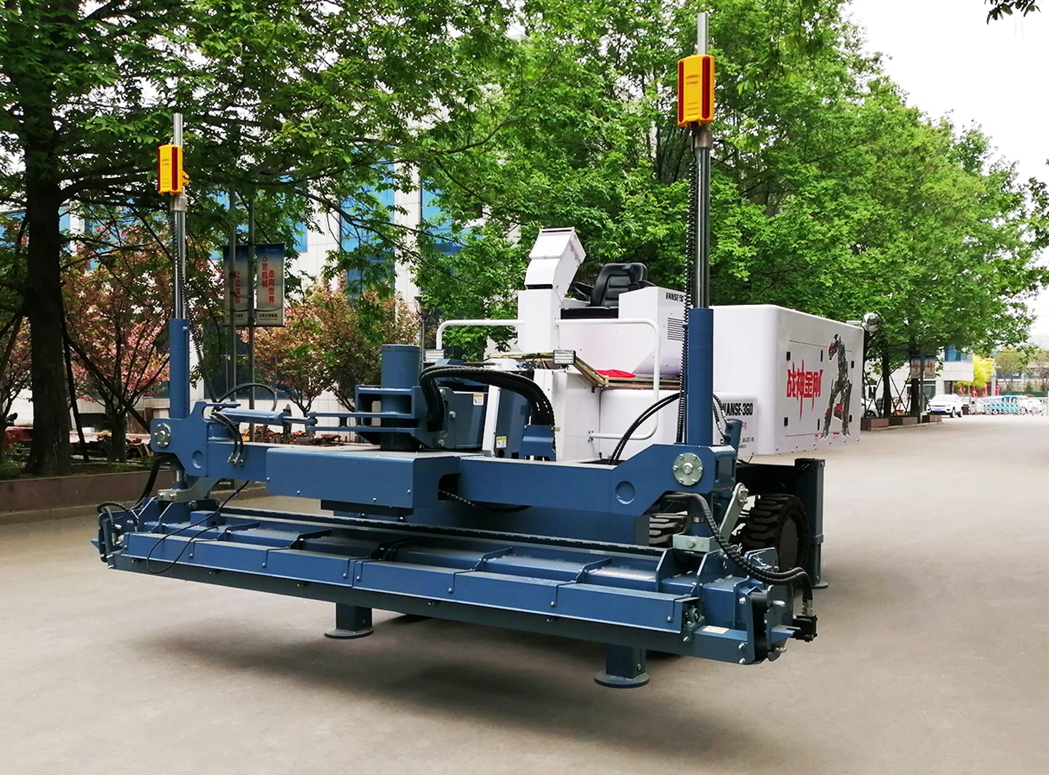 Vanse Yz40-4e Long Arm Concrete Laser Leveling Machine Manufacturer ...