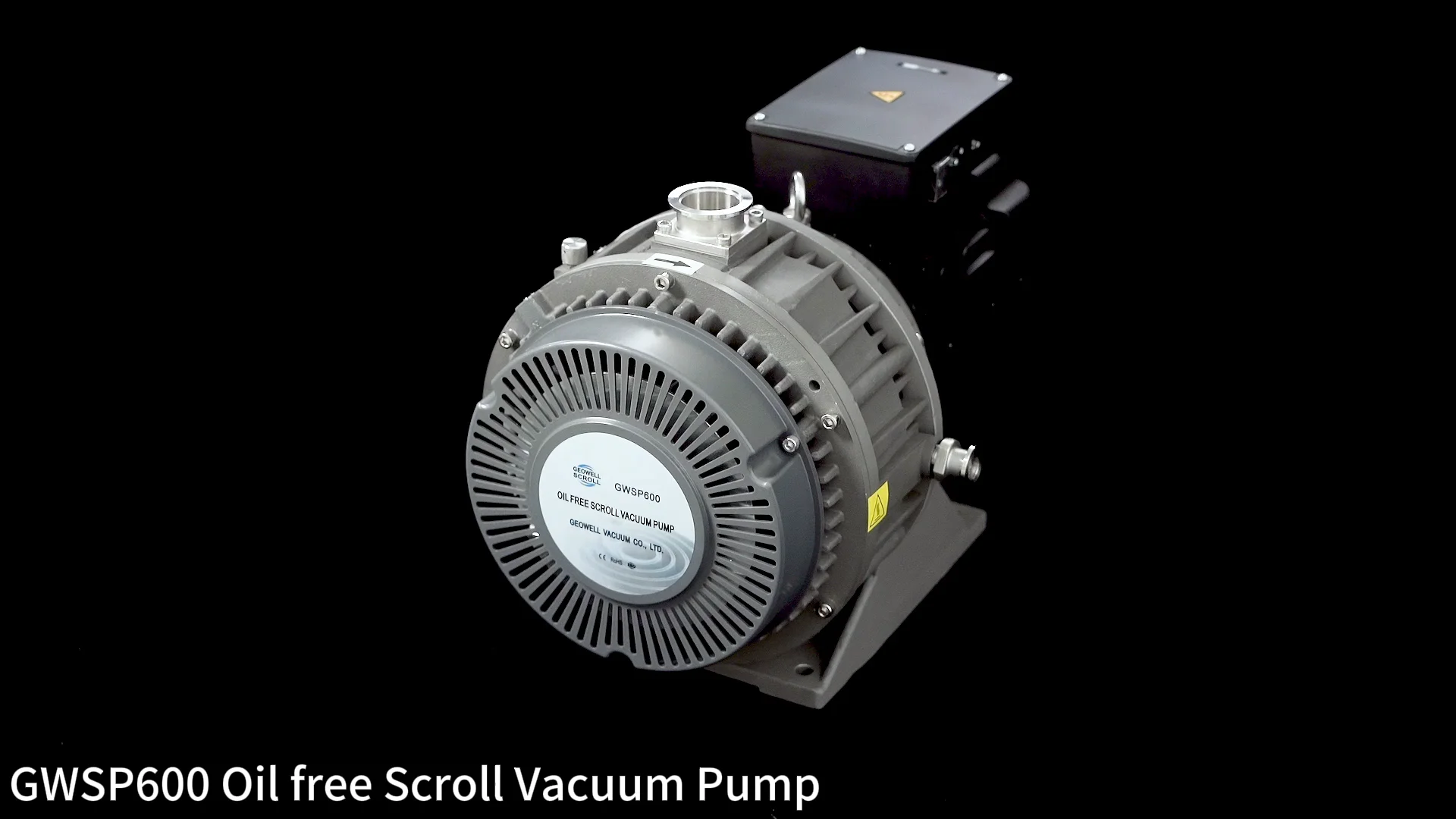 8.7l/s Chinese Scroll Pump Supplier Geowell Gwsp600 Air-cooled Oil-free ...