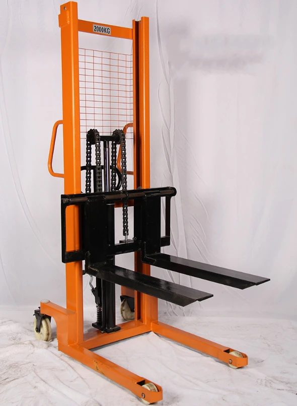 China Manufactured Heavy Duty 2T 1.5M Hydraulic Manual Forklift EXW ...