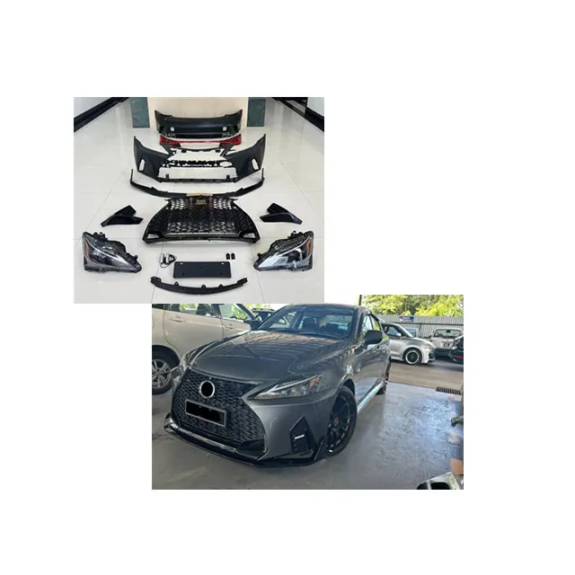 facelift body kit for Lexus IS250 2006-2012. upgrade bumper complete ...