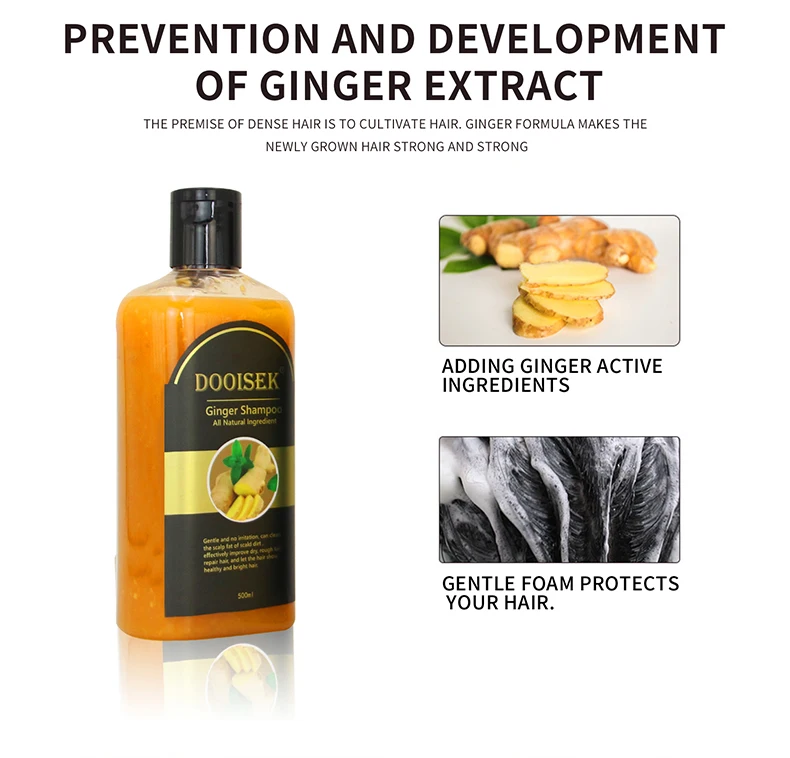 Ginger Shampoo & Conditioner - Anti-Dandruff Treatment