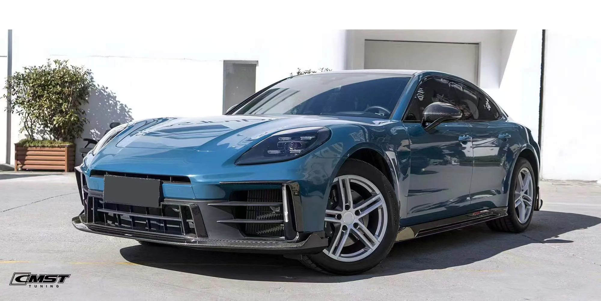 CMST Dry Carbon Fiber Body Kit for porsche Pananmera 976 with Front Lip ...