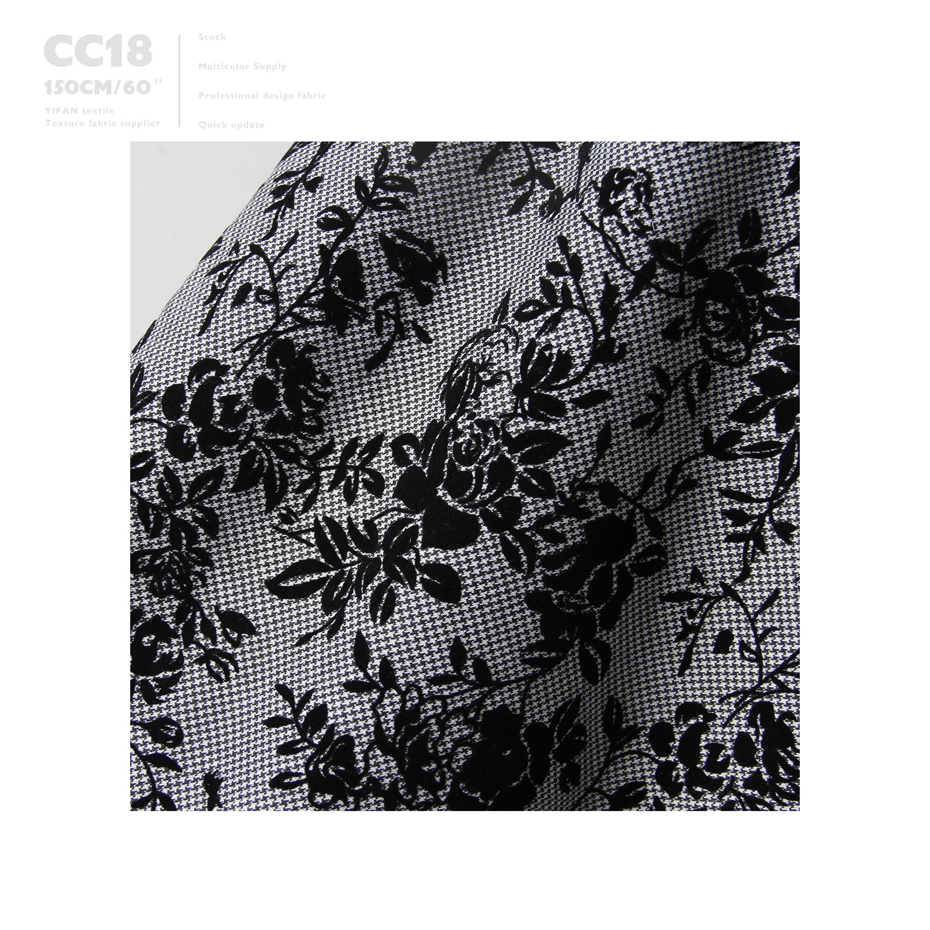 High-density Fluffy Black And White Plaid Coat Jacket Trouser Suit ...