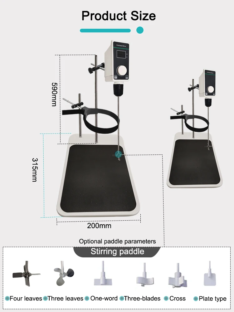 Laboratory Liquid Mixer Overhead Stirrer - Buy Overhead Stirrer ...