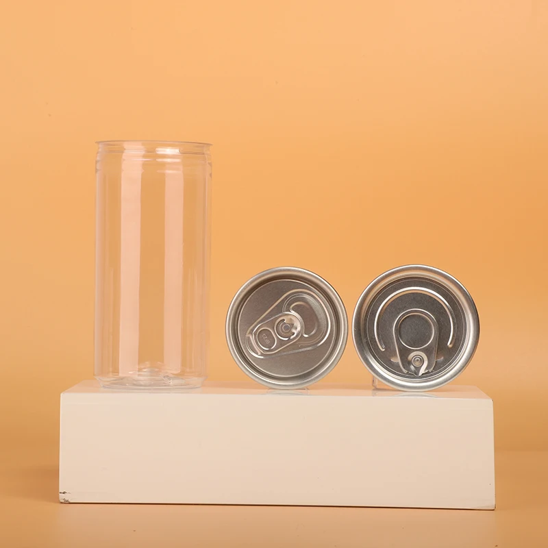 330ml, 500ml, 650ml PET Juice Cans - Durable & Transparent