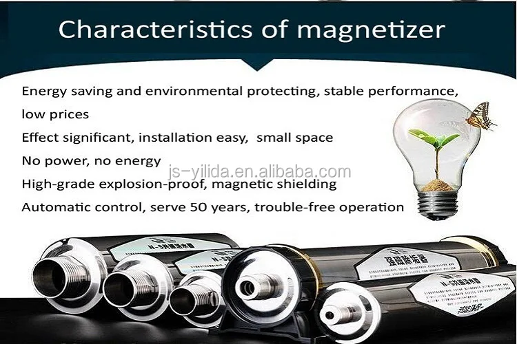 Agricultural Magnetic Water Treatment 15,000 Gauss | Reduce Salt TDS ...