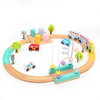 Crane Train Set Wooden Tracks Exclusive Crane & Trains- Fits Thomas ...