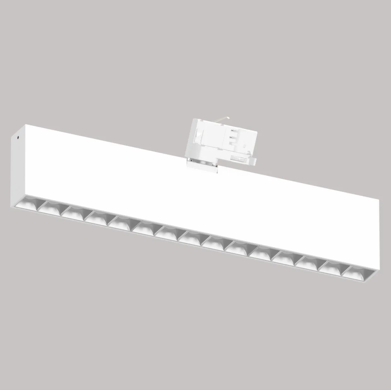 Modern Track Light 4 Wires 3 Circus Square Led Embedded Linear ...