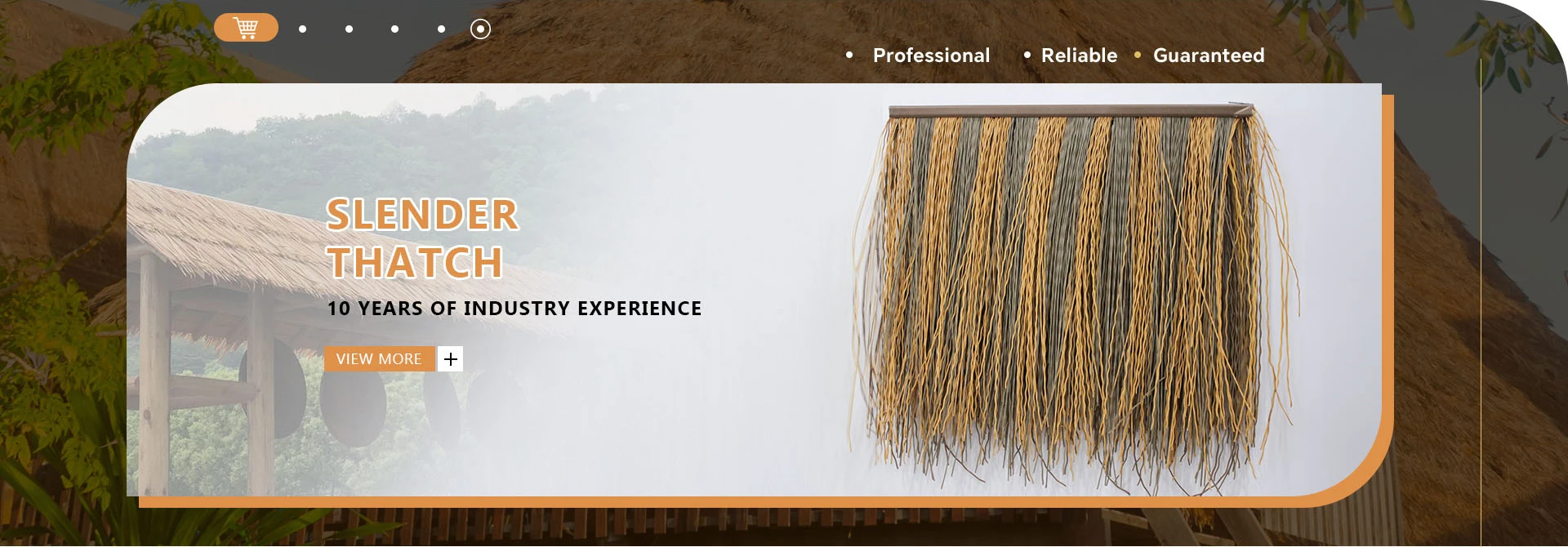 Yiwu Youran Decoration Materials Co., Ltd. - Decorative materials, Simulated thatch tile