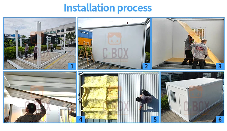 Cbox 2024 Material Upgrading Prefab Custom Office Dormitory Residence ...
