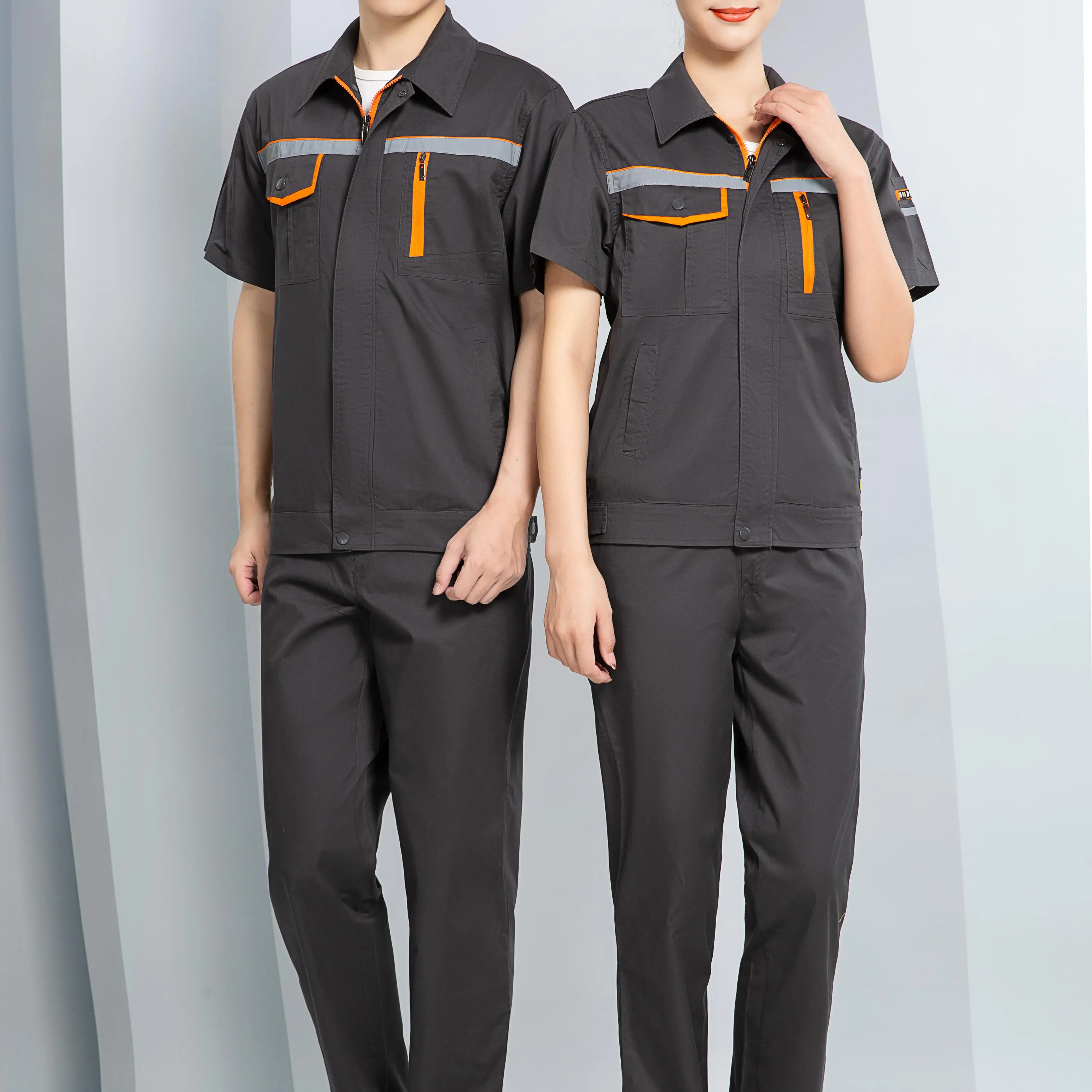 Car Wash Clothing Summer Waterproof Hi Vis Reflective Safety Clothing ...