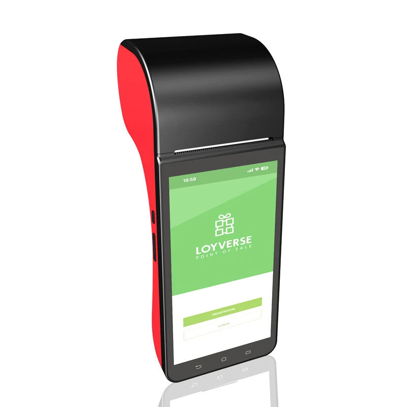 Système Android Intelligent Terminal De Poche Avec Bt Wifi 3g Mini Machine De Caisse ...