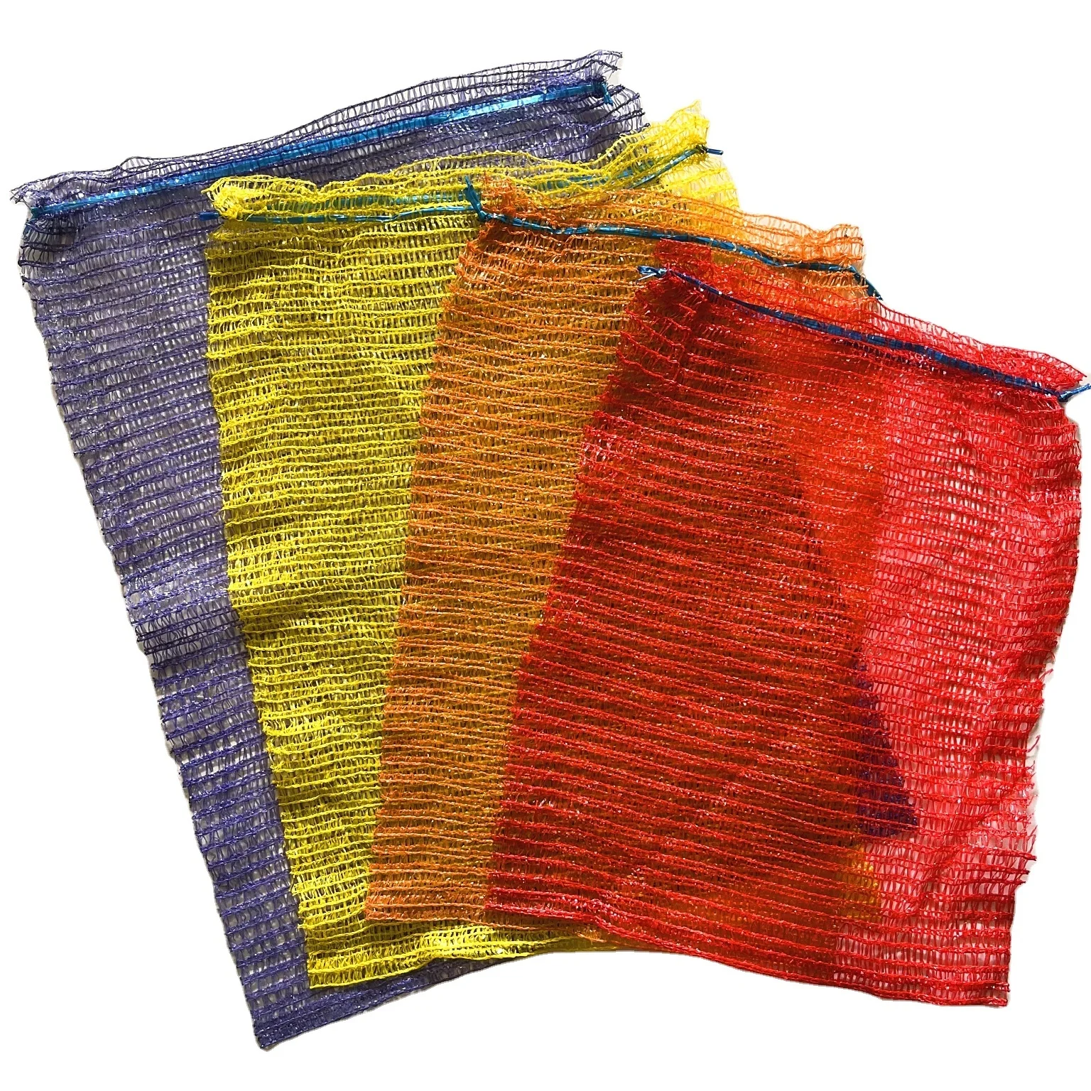 Vegetables Onion Potato Firewood Carrot Fruit Packing Sack Red Leno ...