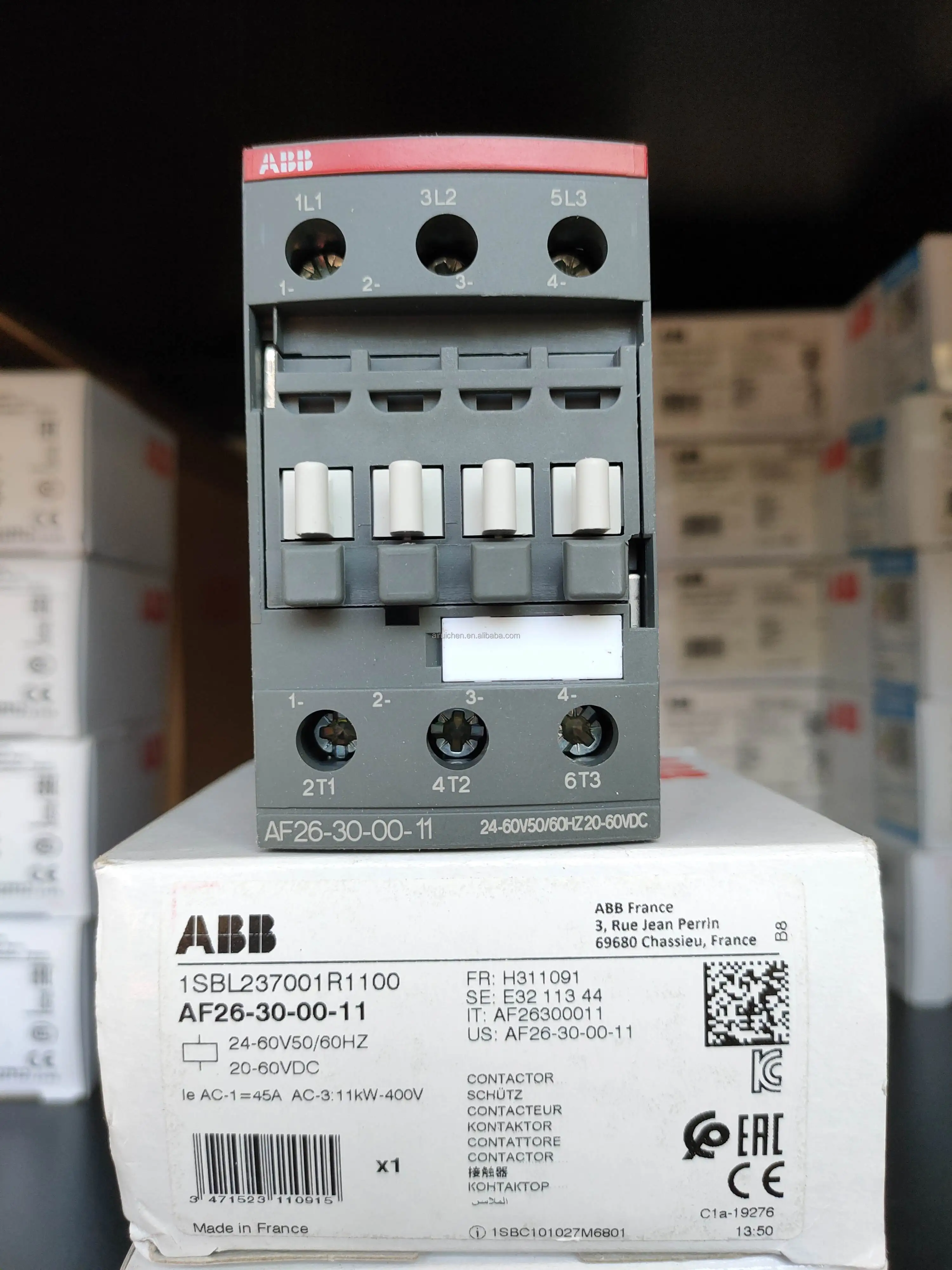 Distributors Abb Af26 100-250v Ac/dc 1sbl237201r1300 Af26-40-00-13 Contactor - Buy Ac Contactor ...