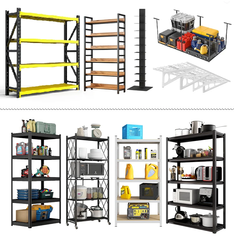 Factory In Morgie Steel Racks With Adjustable Utility Shelves 3 Tie ...