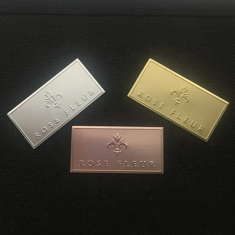 Hot Selling Customized Metallic Logo Embossing Aluminum Foil Self ...