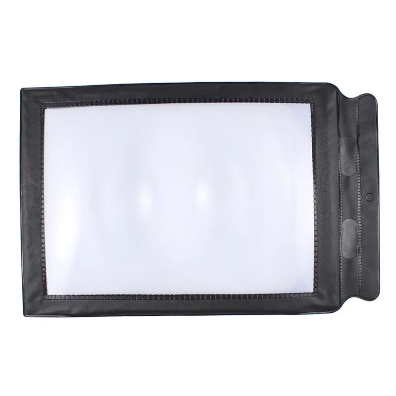 A4 Lenses Large Sheet Magnifier Magnifying Glass Book Reading Lens Page ...