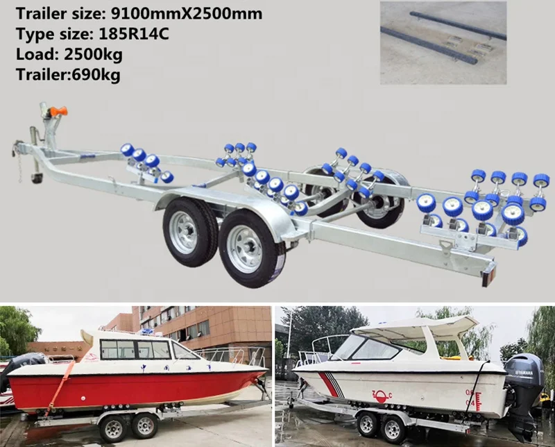 High Quality Boat Trailer Stainless Steel Boat Trailer Galvanised Boat ...