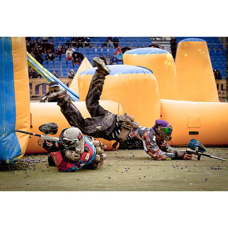 New Outdoor Cheap Maya Temple Sports Interactive Game Paint Ball ...