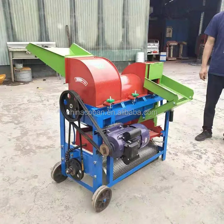 Corn Peeling Machine Maize Sorghum Soybean Sheller Rice Paddy Shelling ...