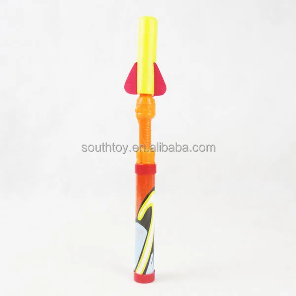 Kids Large Hand Slap Rocket Launcher Toy with Whistle