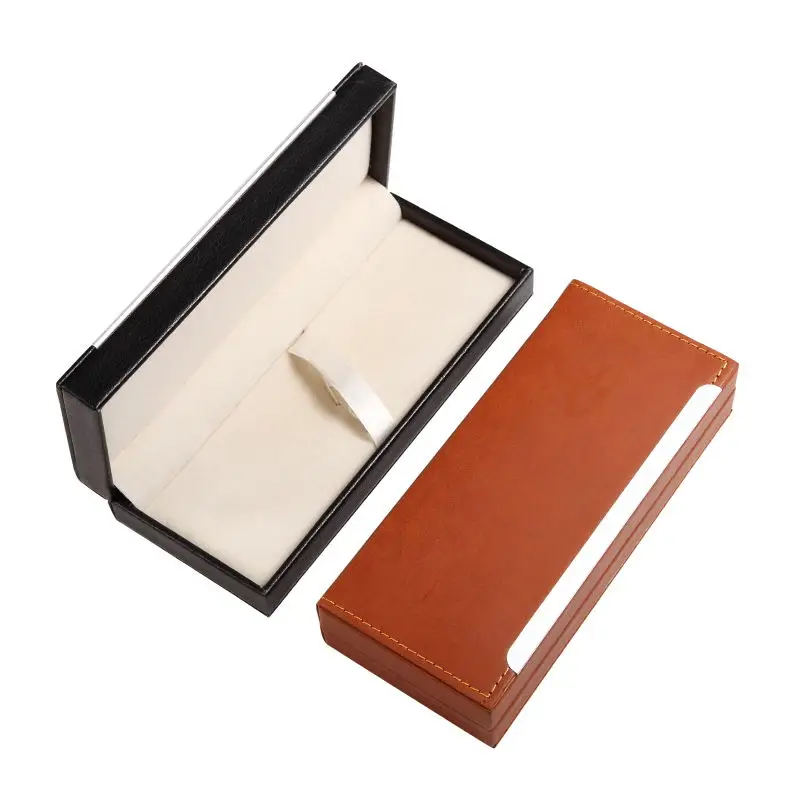 Empty Pen Box - Luxury Leather Paper Packaging Gift Box
