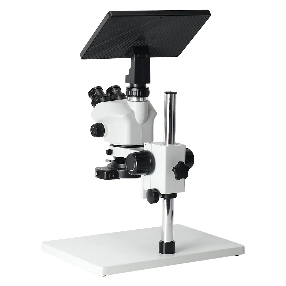 3.5-100x Continuous Triocular Microscope High Eye Point WF10X22 ...