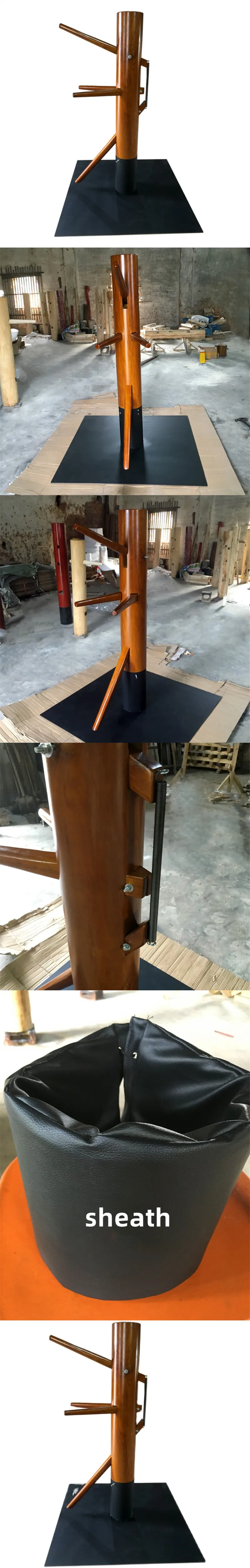 Kung-fu-wooden-dummy Training Device Wing Chun Mannequin