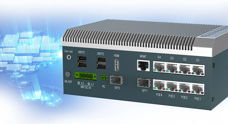 Iot Outdoor Edge Computing Gateway Ai Box Algorithm Software Ethernet Gateway Industrial Lte