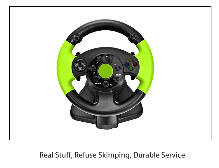 OEM Popular USB Manual Hand Sport Car Gaming Racing Steering Wheel