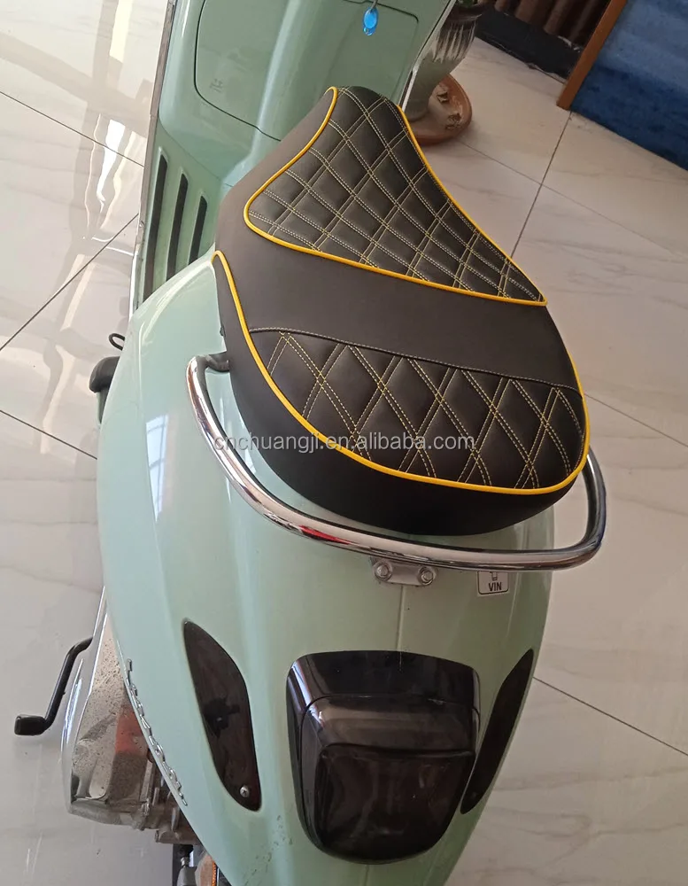 Soft Seat for Piaggio Vespa Sprint 125/150cc - Waterproof Motorcycle ...