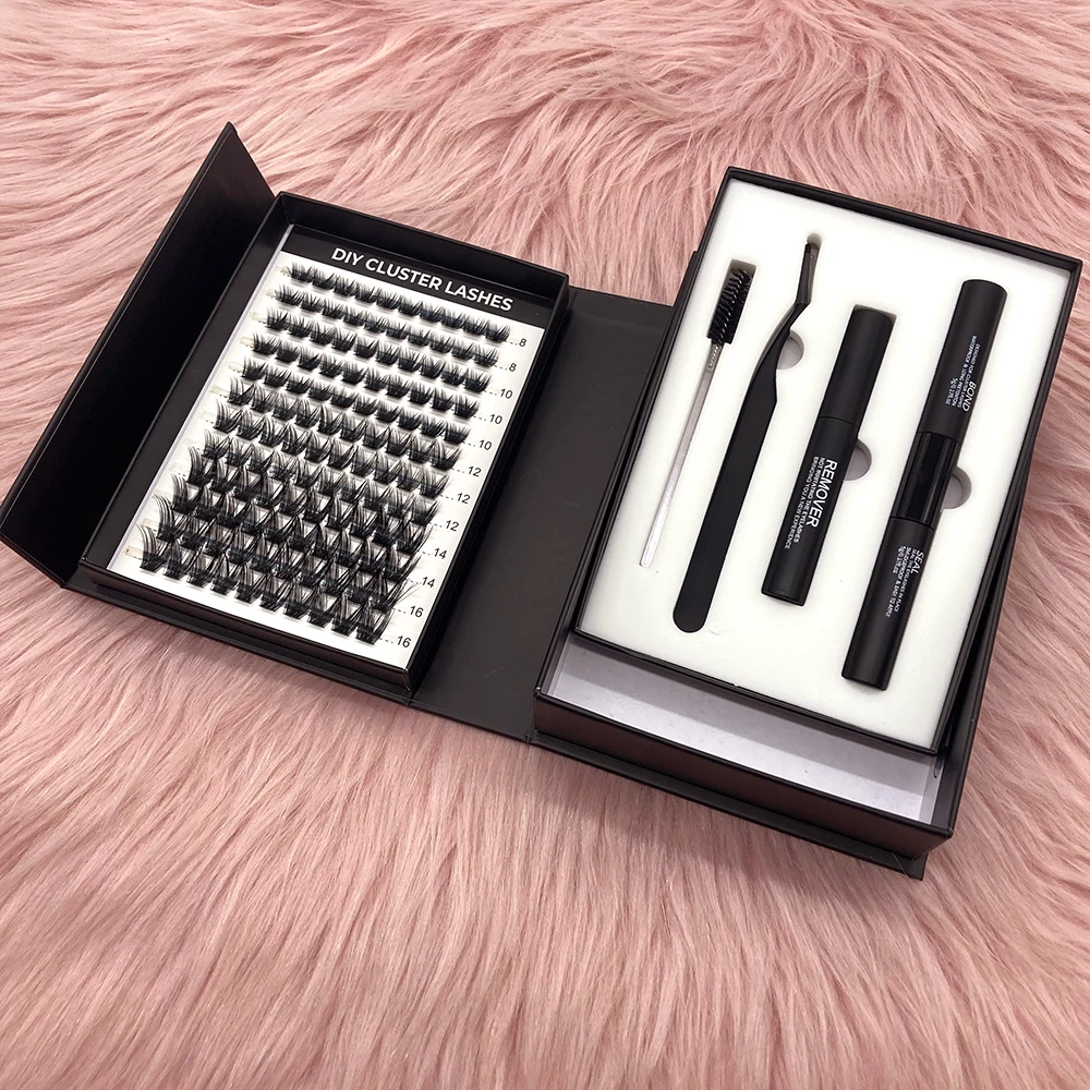 Wholesale Private Label 280 Lash Clusters - Natural & Fluffy