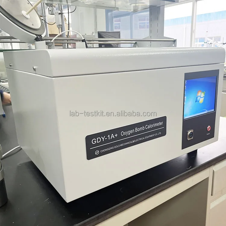 Touch Screen Semi-Auto Oxygen Bomb Calorimeter Calorific Value ...