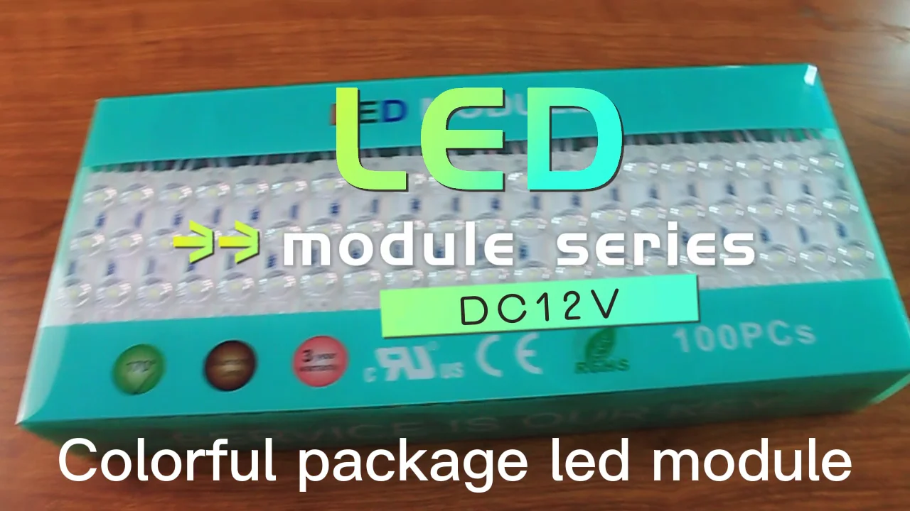 High Power 12v 3 Leds Modulo 1.5w Outdoor 2835 Sign Module Smd 2835 Light Box Injection Led ...