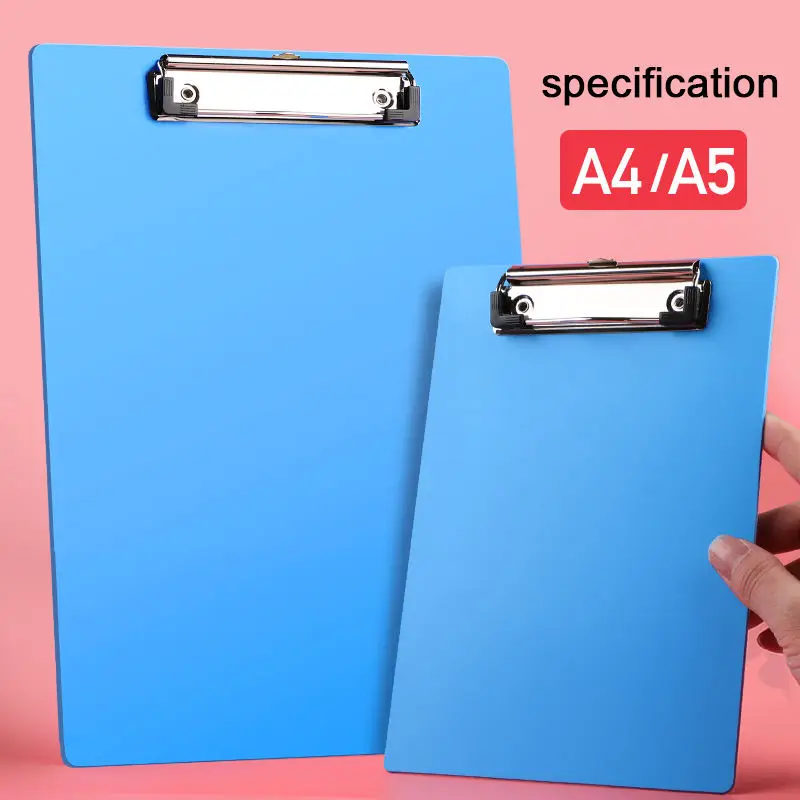 Office A4 A5 A6 Black Plastic Clipboard - User-friendly