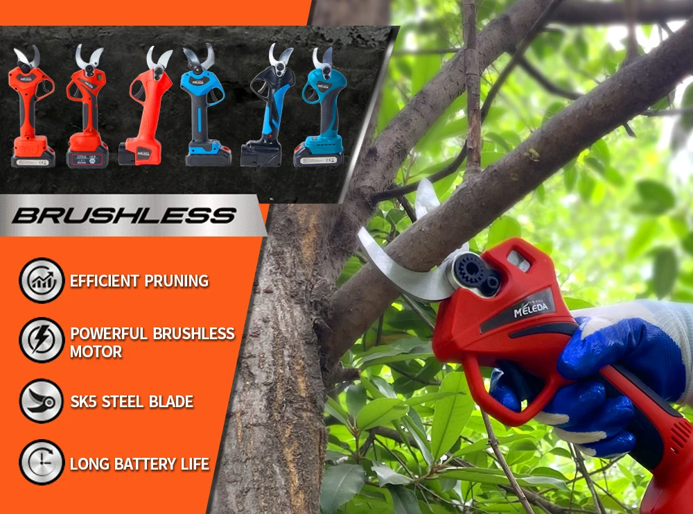 35 Mm Grapevine Electric Pruner Battery-powered Brushless Chain Saw ...